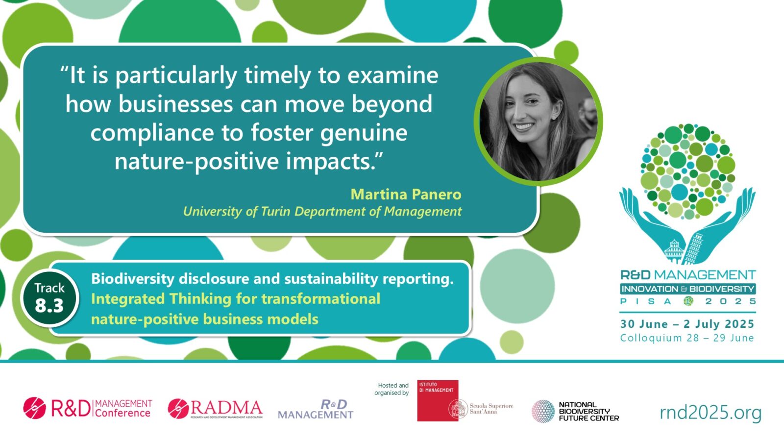 Integrated thinking for transformational nature-positive business ...