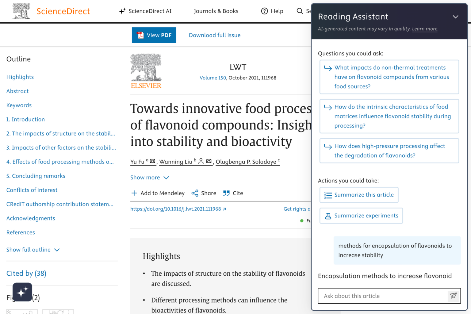 ScienceDirect AI supports researchers in R&D
